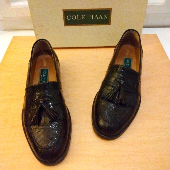 Cole Haan | Shoes | Classic Cole Haan Patrizio Crocodile Loafers | Poshmark